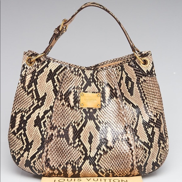 Louis Vuitton | Bags | Rare Python Louis Vuitton Galleria Authentic ...